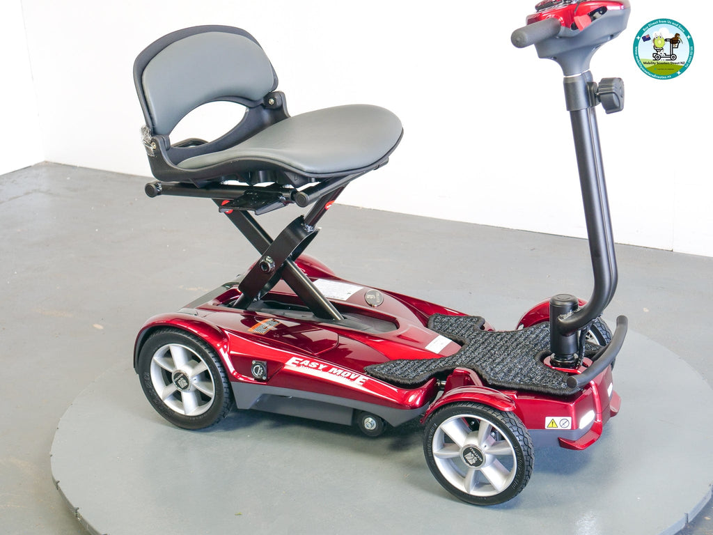 Heartway Easy Move S21F Folding Travel Scooters Red