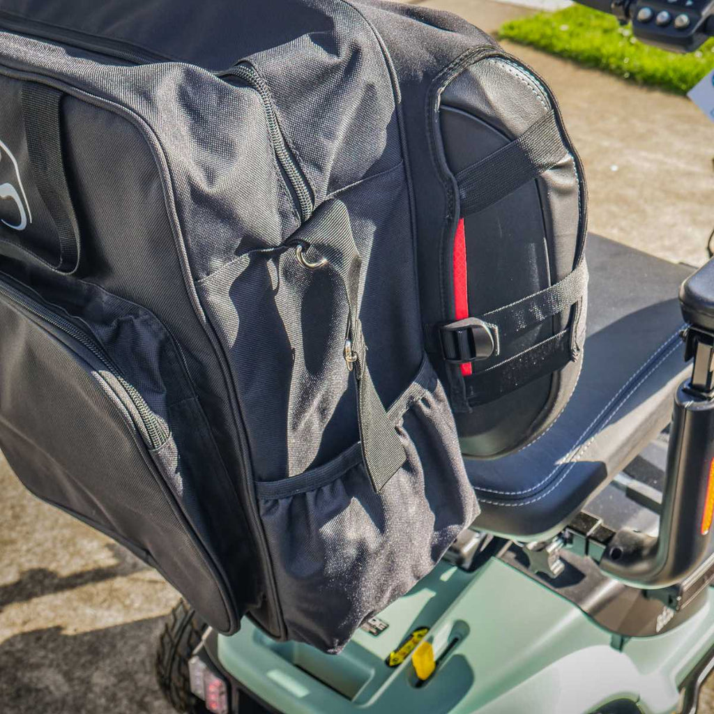 Easy-Slide Travel Mobility Scooter Rear Bag - Mobility Scooters