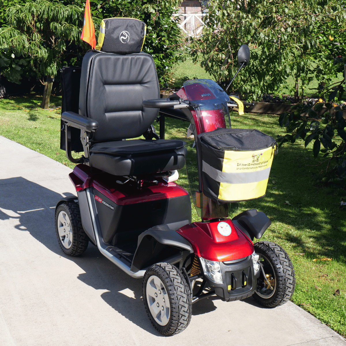 Pride Pathfinder 140 XL Red Mobility Scooter - Mobility Scooters