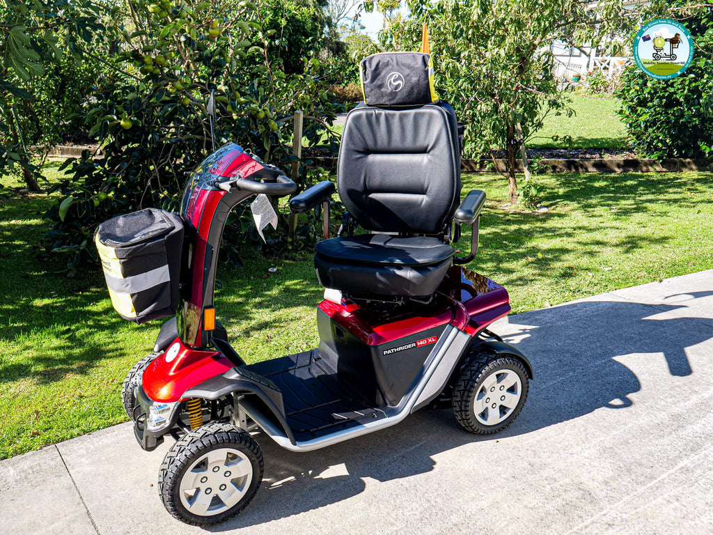 Pride Pathfinder 140 XL Red Mobility Scooter - Mobility Scooters